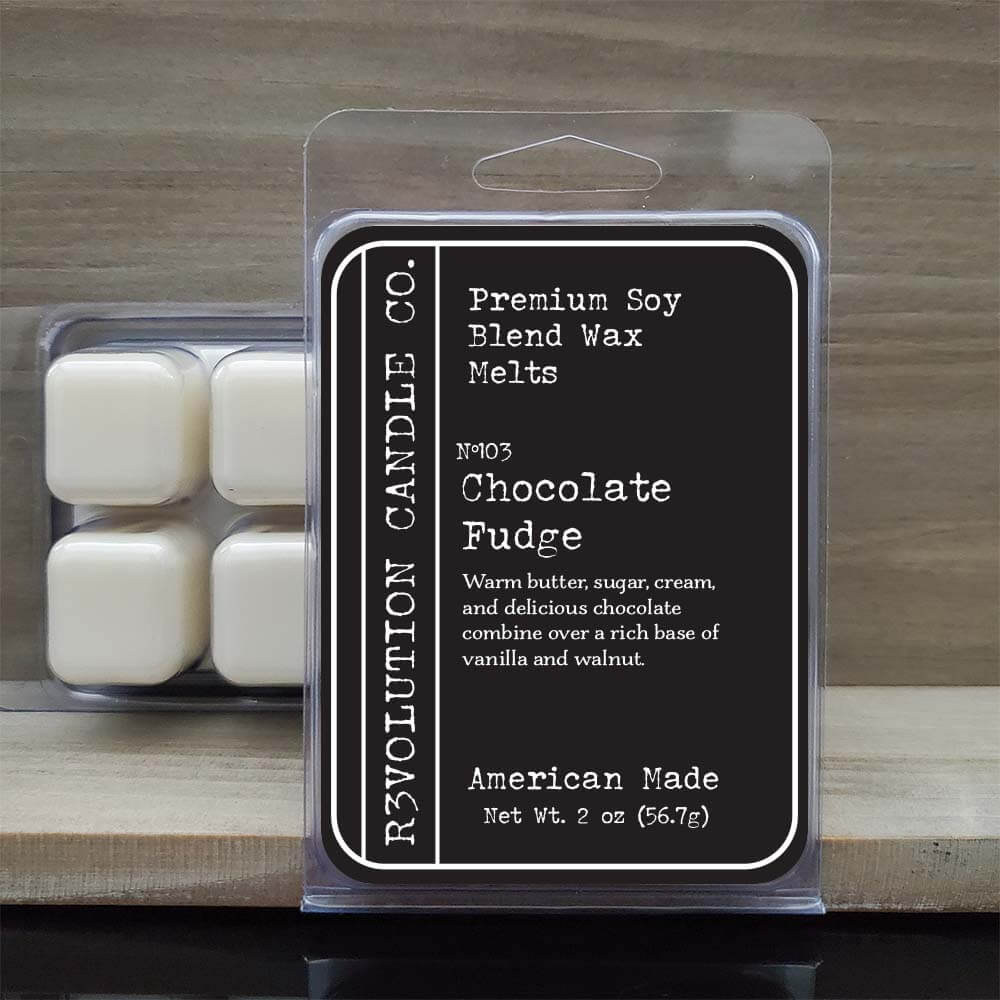 Shop | American Made Chocolate Fudge Wax Melts | Revolution Candle Co